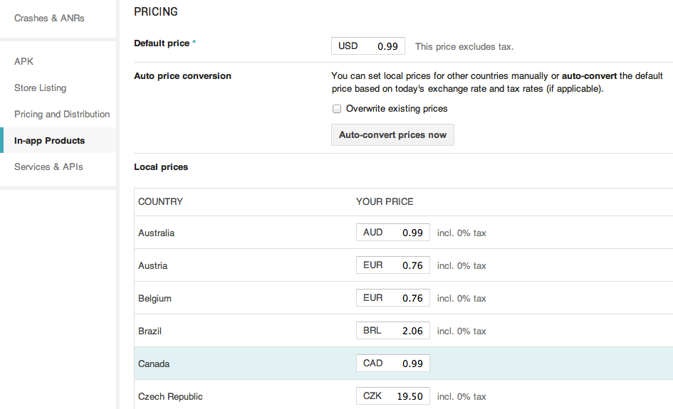 Administering In-app Billing | Android Developers